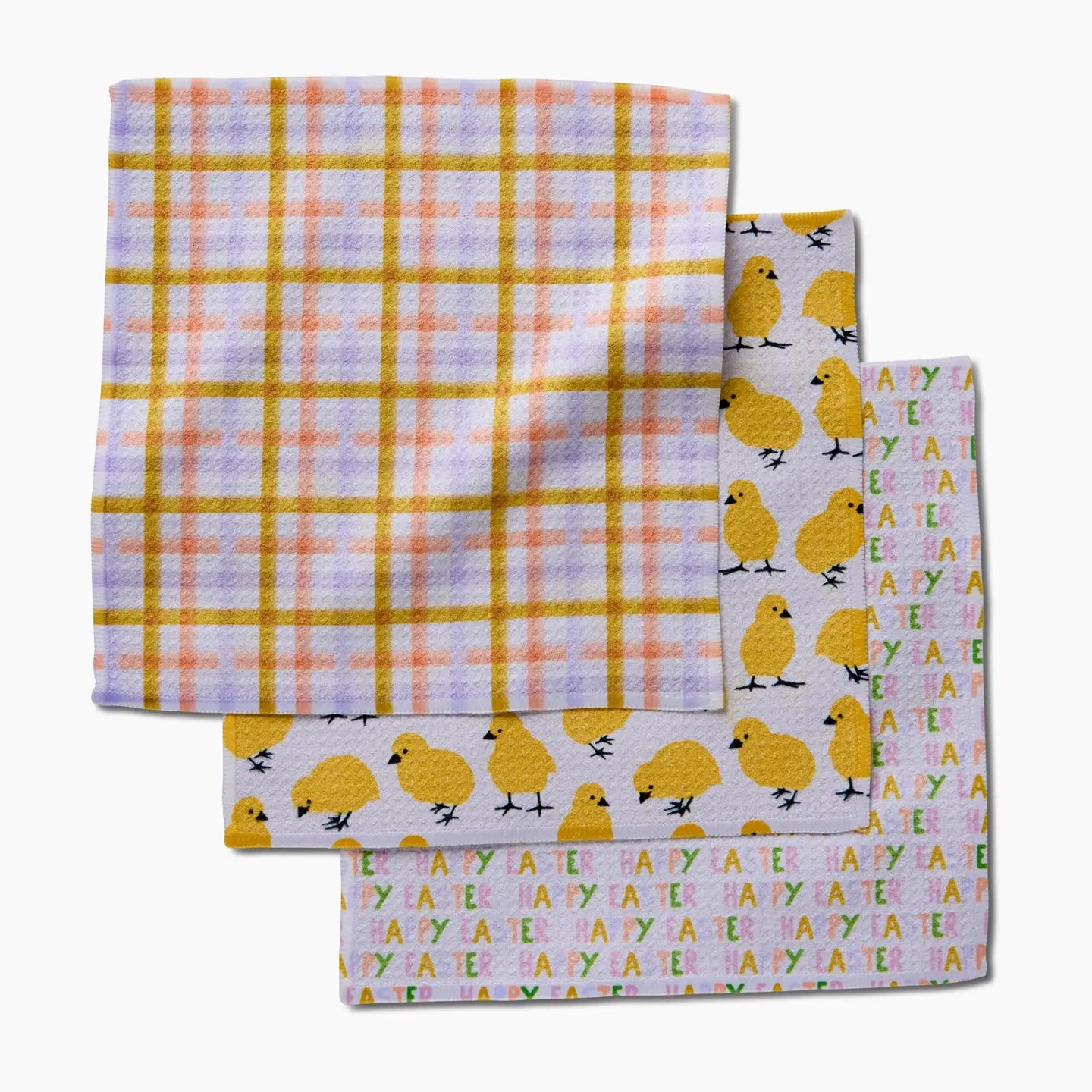 Geometry Dishcloth Set-Easter Cheer – The Protea Collective